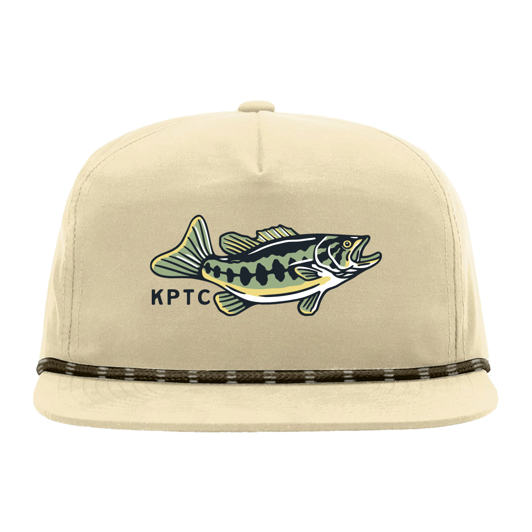 Small Mouth Bass - Rope Hat - Ivory – Knotted Pine Trading Co.